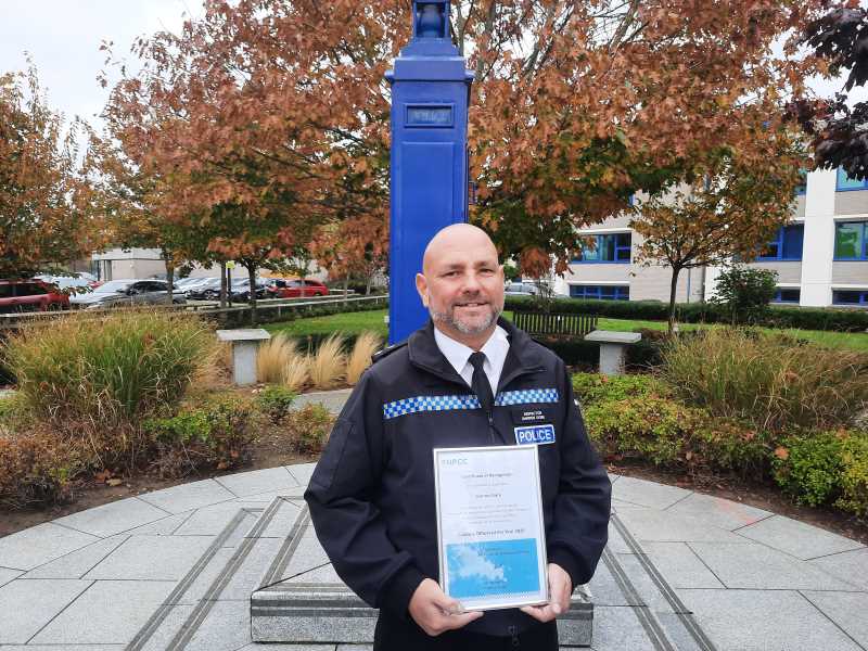 Custody Officer of the Year | Cambridgeshire Constabulary